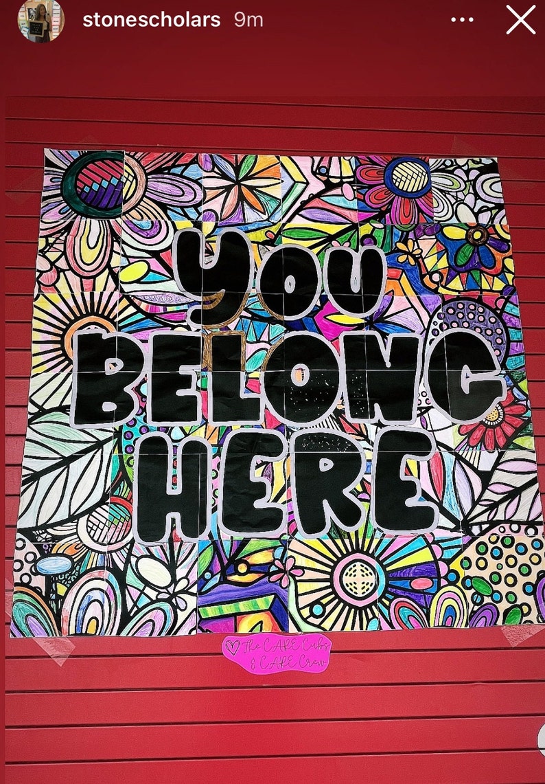 Collaborative Coloring Poster for the Classroom | School Counselor ...
