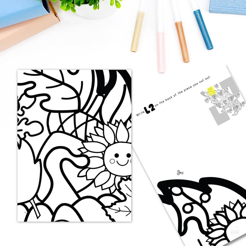 Fall Leaves Photo Op | Autumn Collaborative Art Project | Classroom ...