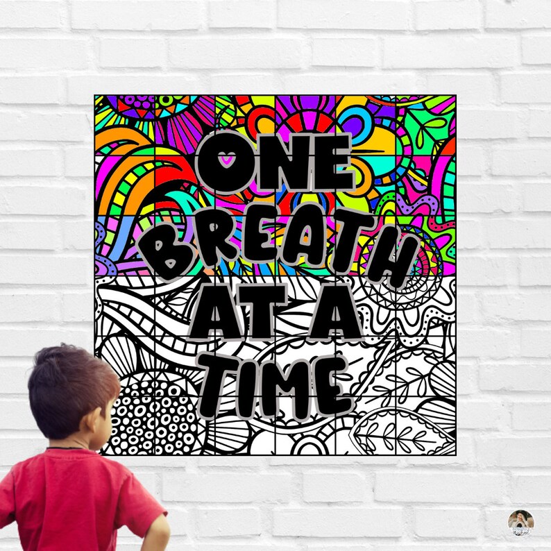 Collaborative Breath Poster for the Classroom Collaborative Coping ...