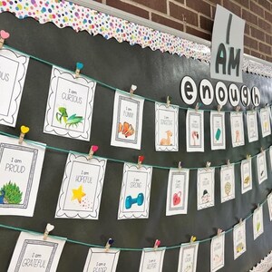 Affirmation Station Classroom Kit | Positive Affirmations Bulletin ...