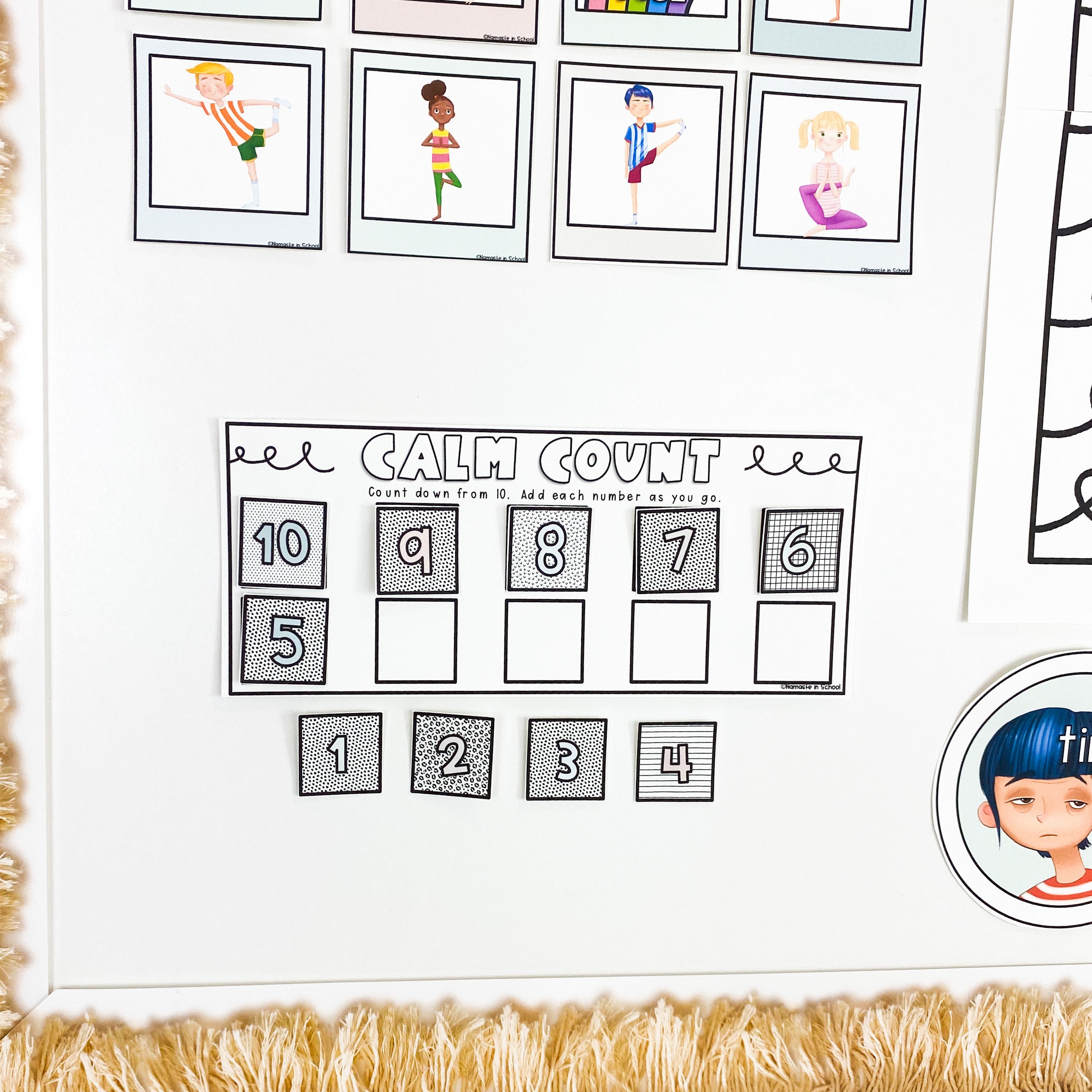 Calm Down Corner for Kids Calming Mindful Zen Zone for Anxious Kids and ...