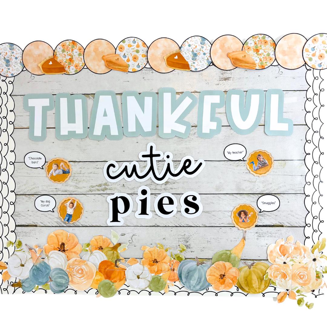 Thanksgiving Bulletin Boards for School | Thanksgiving Decor for the ...