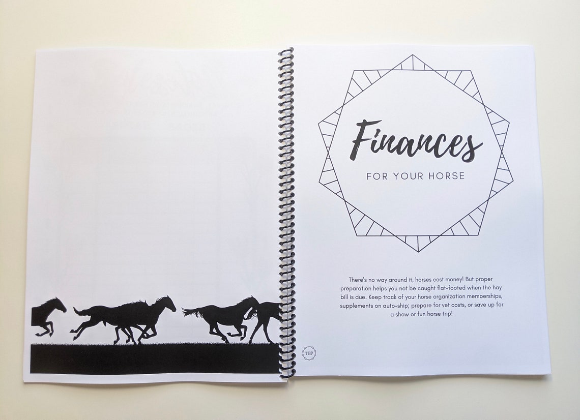 The Horse Planner (physical Item)- Total Equine Record Book to Track ...