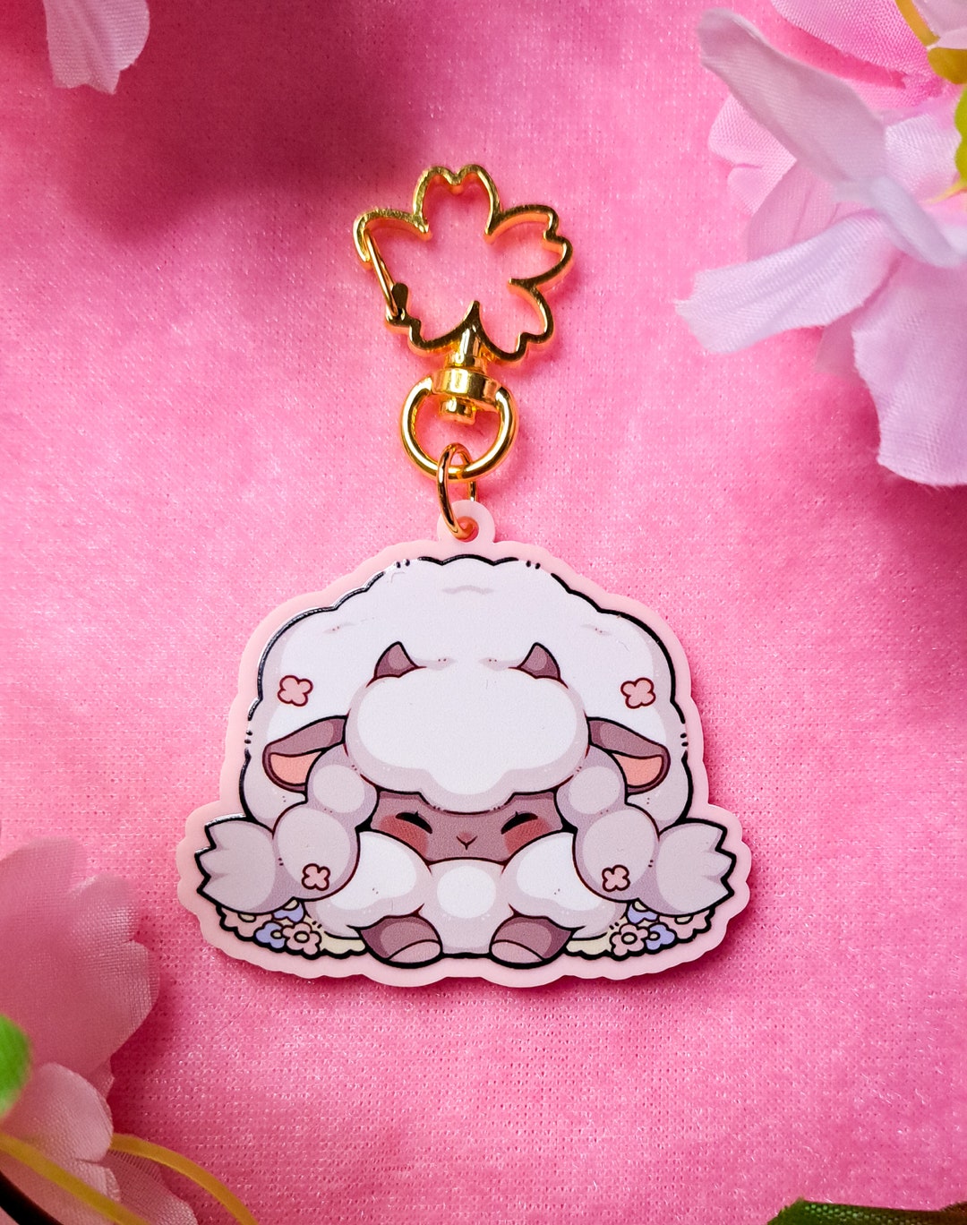 Llavero Acrílico Rosa Wooloo Oveja Pokémon - Etsy