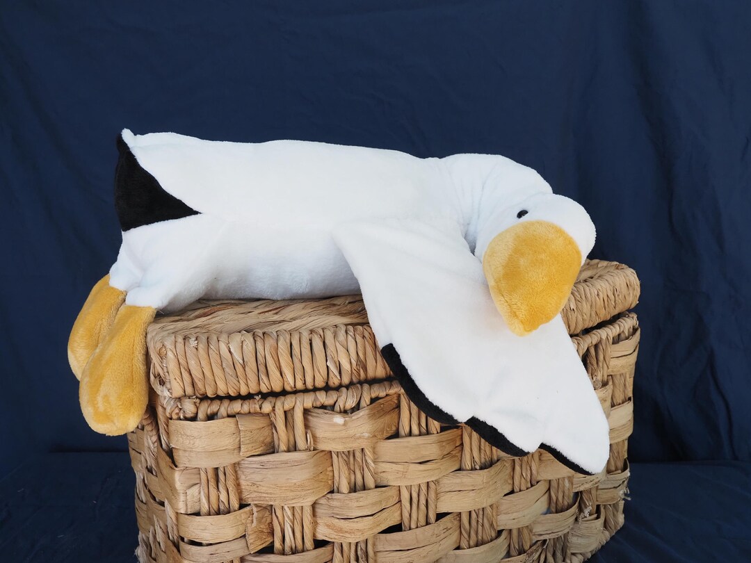 Life-size Weighted Snow Goose Plush - Etsy