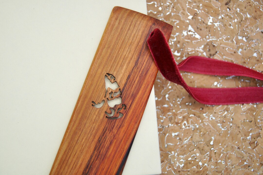 Poison Dart Frog Handmade Wooden Bookmark - Etsy