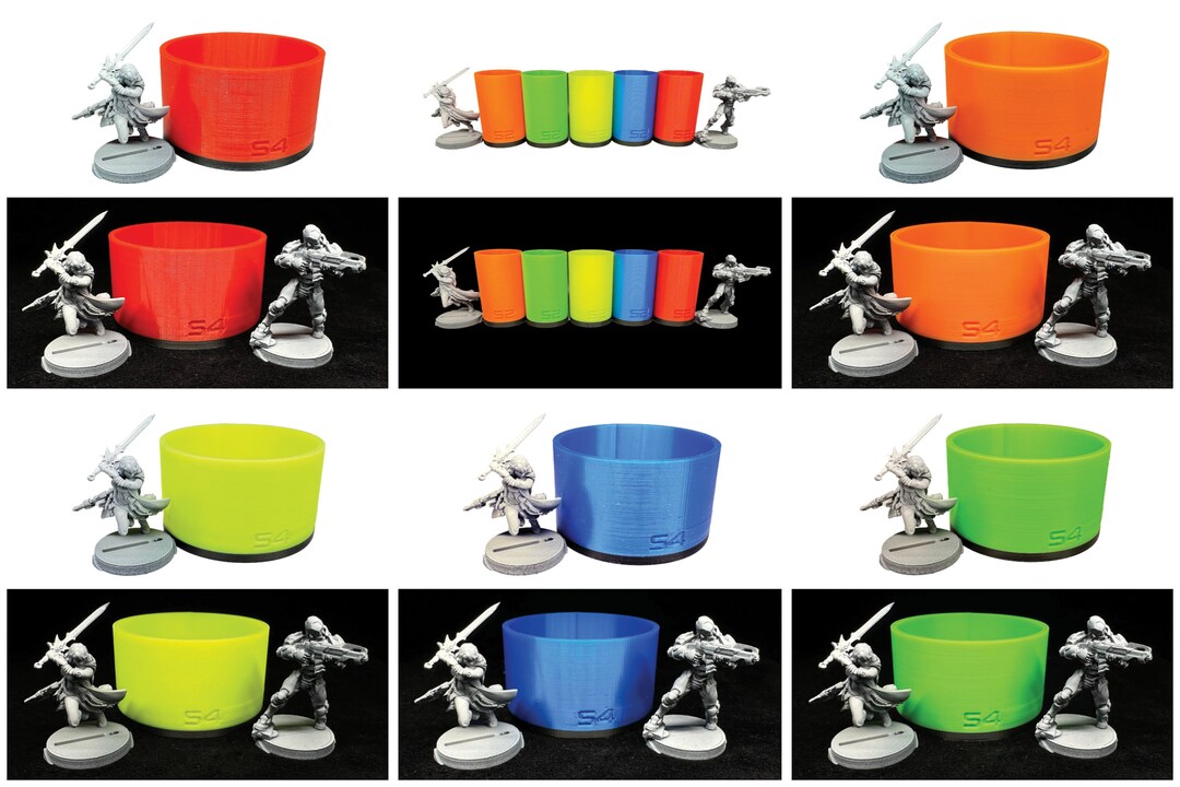 3d-printed Silhouette Cylinder Tool for Infinity Tabletop Game S4 - Etsy