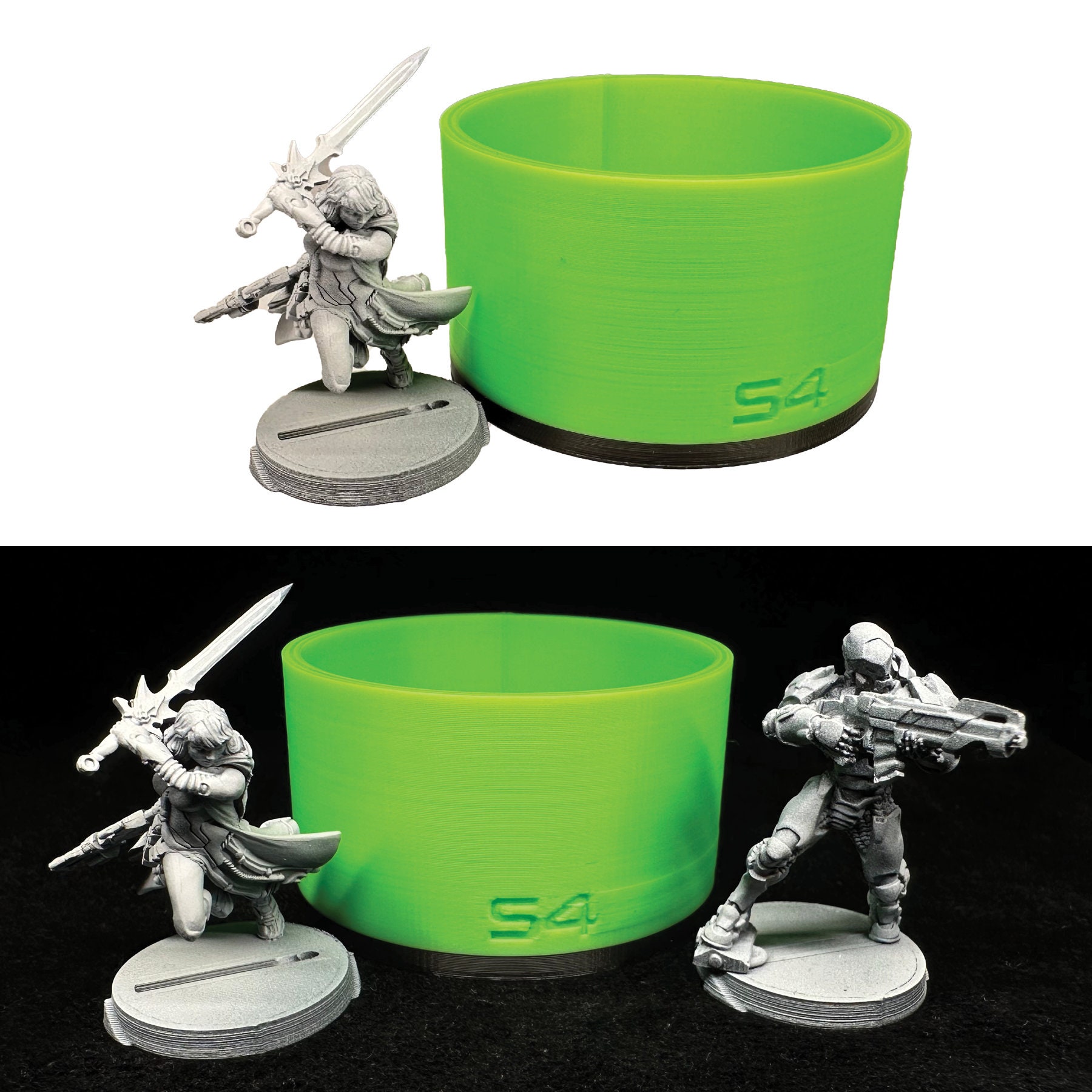 3d-printed Silhouette Cylinder Tool for Infinity Tabletop Game S4 - Etsy