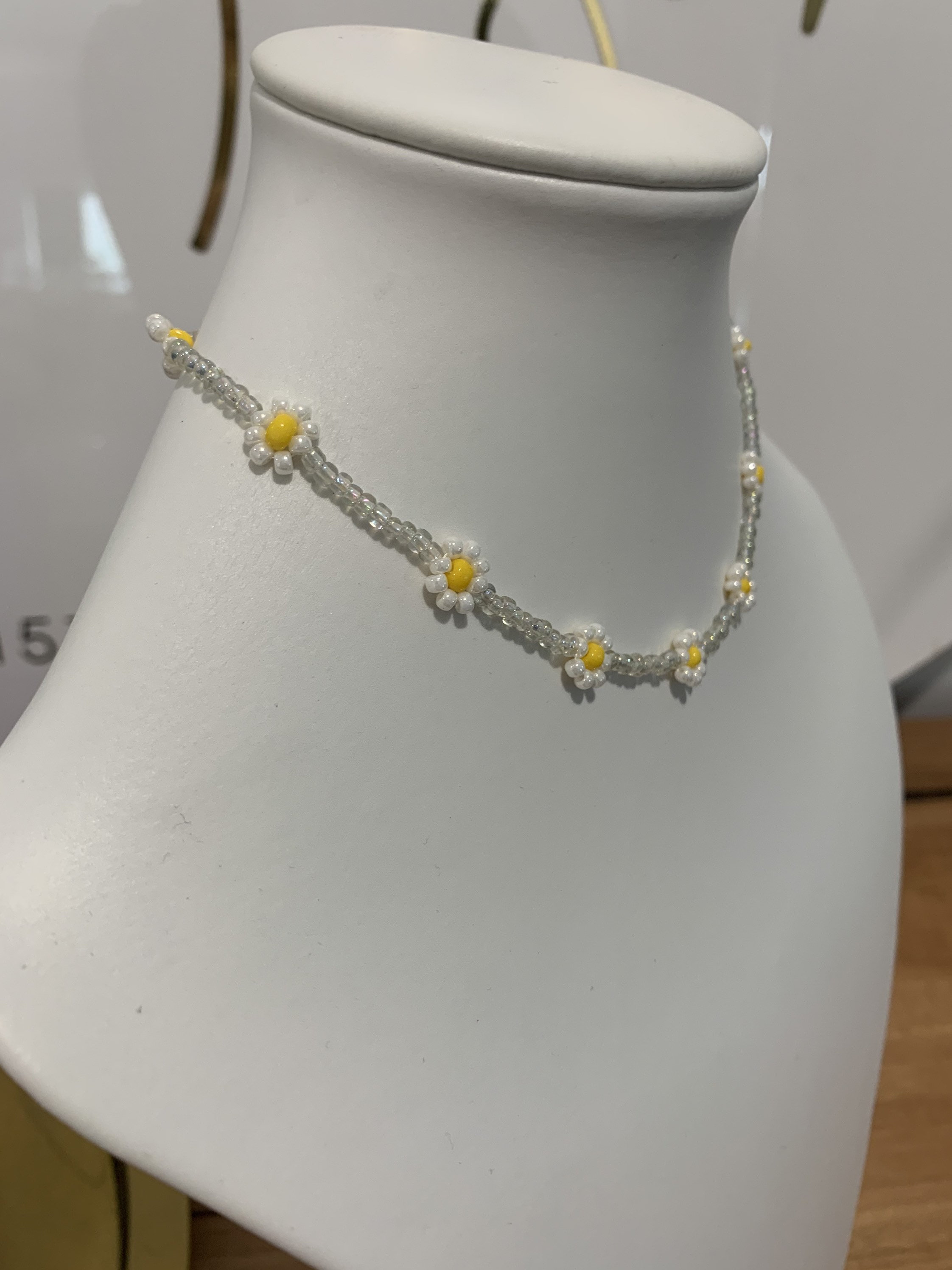 Daisy Chain Choker Necklace/ 90s/ Layering/ Delicate - Etsy Australia