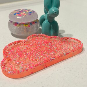 Pearlescent Shimmer Glitter and Pastel Stars Mini Jewellery Box Pot ...