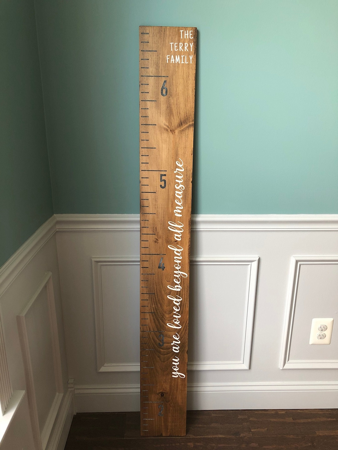 Family Growth Chart - Loved Beyond Measure - Etsy