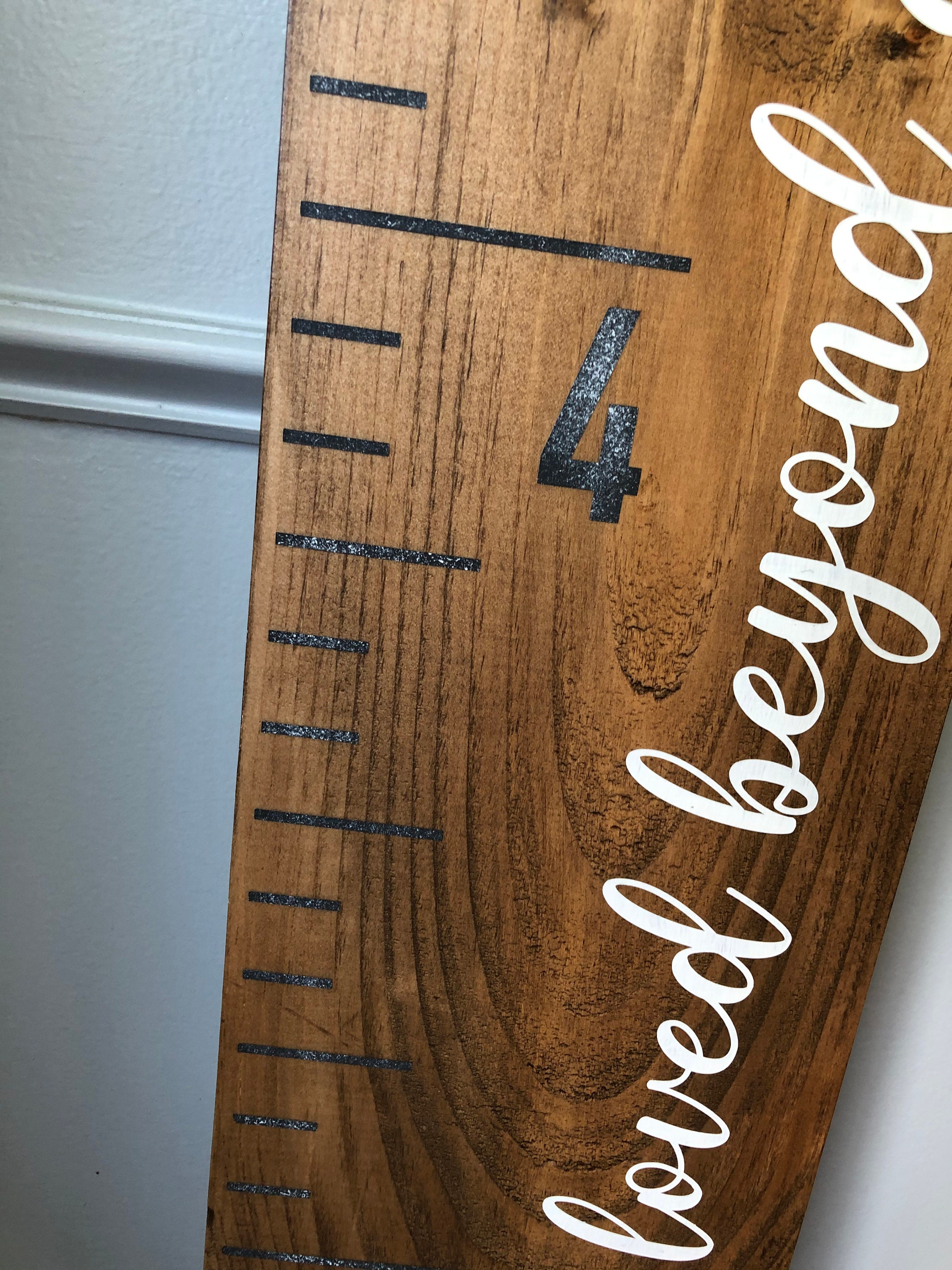 Family Growth Chart - Loved Beyond Measure - Etsy