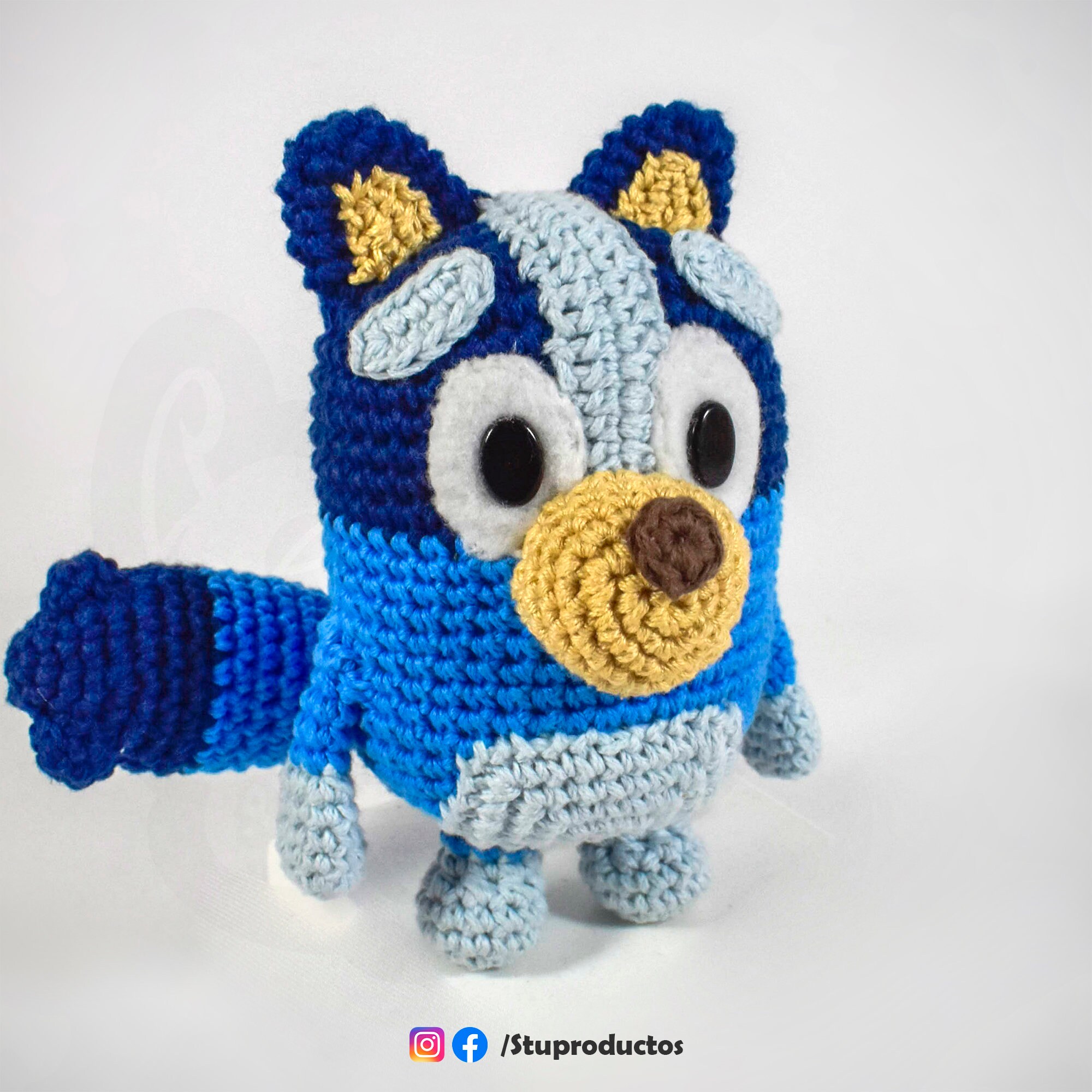 Bluey CHIBI AMIGURUMI Pattern in Spanish by Stuproductos - Etsy