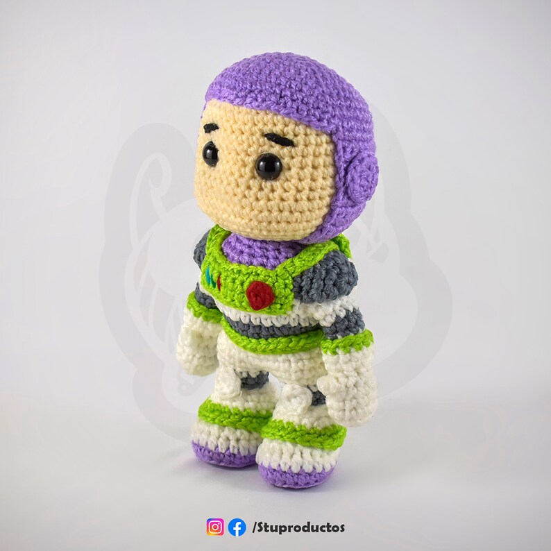 Buzz Lightyear AMIGURUMI Pattern in SPANISH by Stuproductos - Etsy