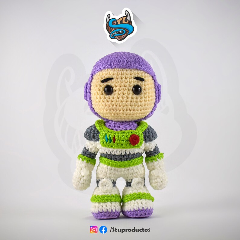 Buzz Lightyear AMIGURUMI Pattern in SPANISH by Stuproductos - Etsy