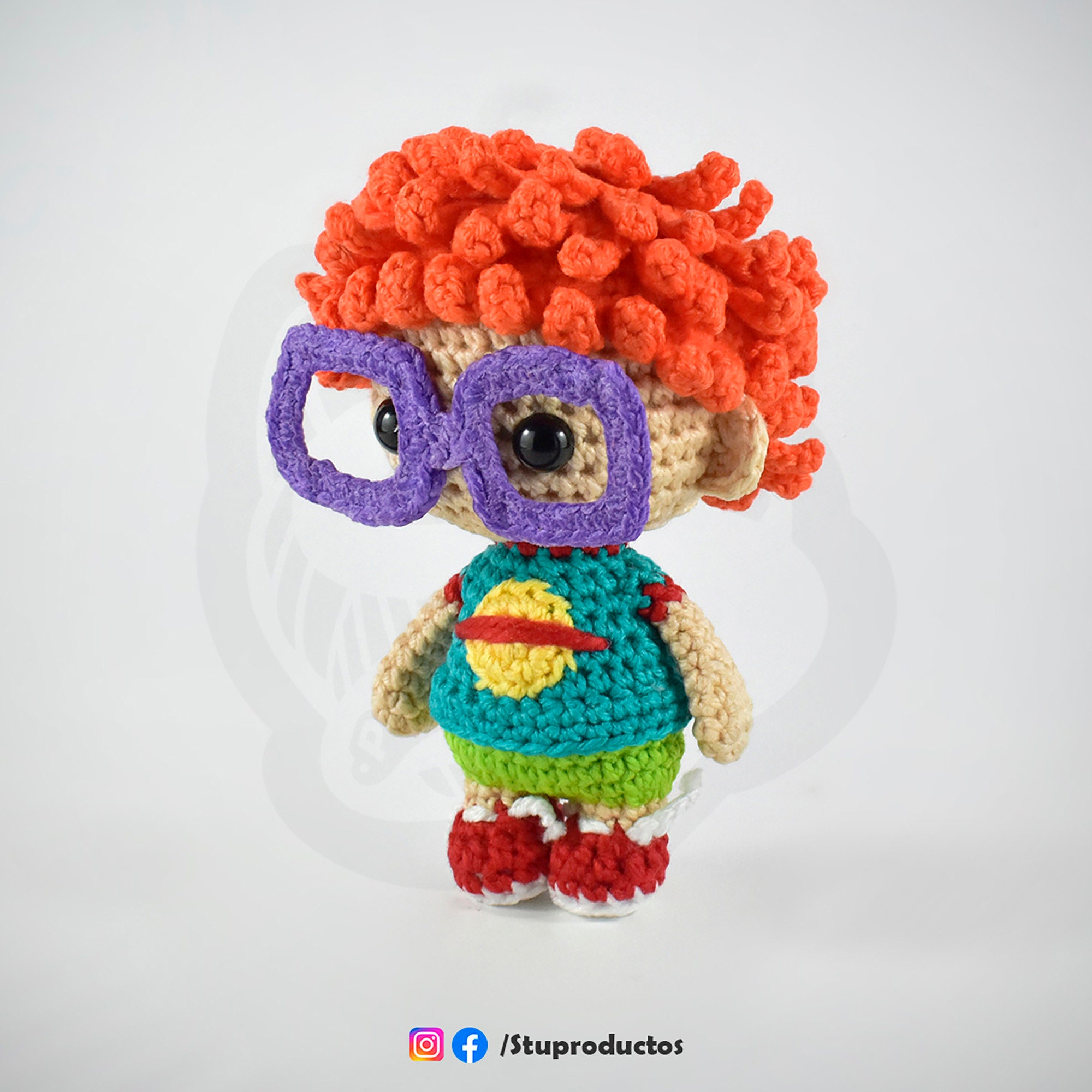 Carlitos Rugrats AMIGURUMI Pattern in Spanish by Stuproductos - Etsy