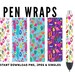 Pen Wraps Corrections Officer Version 1, PNG, JPEG and Singles - Etsy