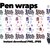 Pen Wraps Corrections Officer Version 1, PNG, JPEG and Singles - Etsy