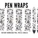 Pen Wraps Correctional Officer Collage Officer, Wife, Mom and Nurse ...