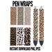 Pen Wraps Corrections Officer Version 1, PNG, JPEG and Singles - Etsy