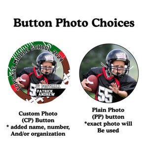 Brag Buttons Football - Etsy