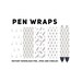 Pen Wraps Corrections Officer Version 1, PNG, JPEG and Singles - Etsy