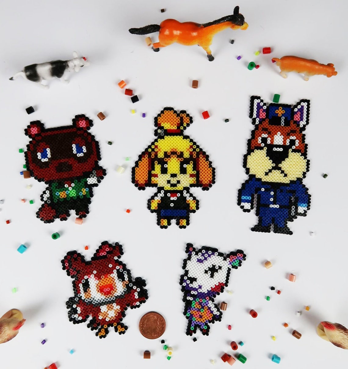 Animal Crossing Sprites/ Xmas Decorations/ Party Decor/ Room - Etsy