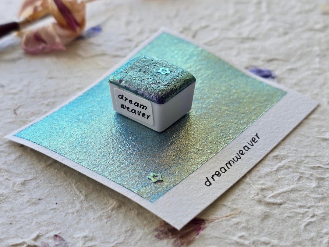 Dreamweaver - Multichrome Watercolor: Colorshifting Handmade Paint - Etsy