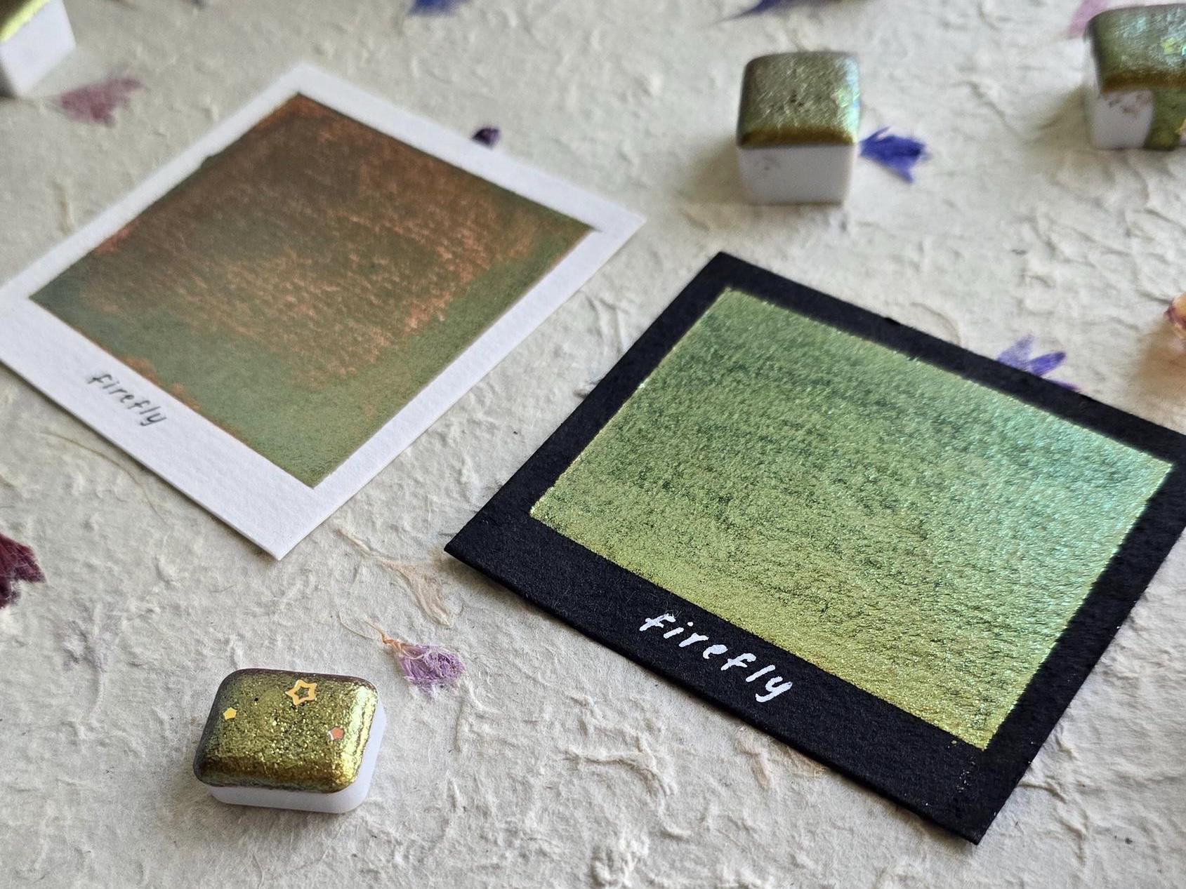 Firefly Multichrome Watercolor: Colorshifting Handmade Paint - Etsy