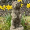 Divine Angel Stone Garden Statue Reconstituted Outdoor Sculpture ...