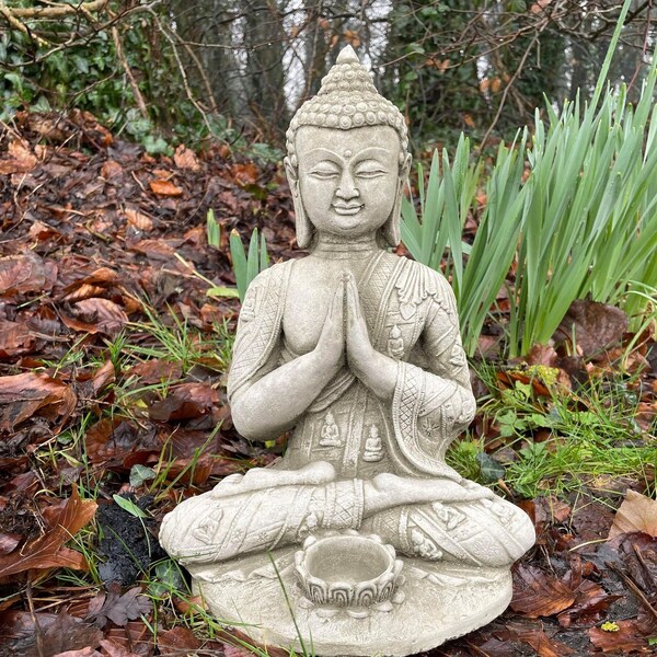 Buddha Lotus Statue - Etsy