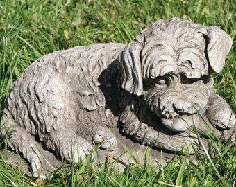 Concrete Dog Statue | Etsy