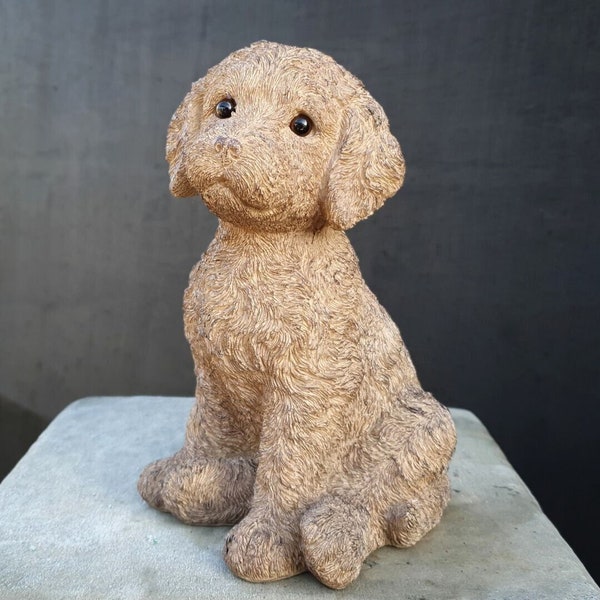 Cockapoo Dog Statue for Garden - Etsy