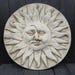 Xl Sun Moon Stone Hanging Plaque | Mediterranean Outdoor Statue Garden ...