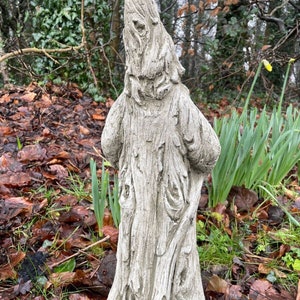 Wizard Warlock Stone Statue Outdoor Stone Mythical Magic - Etsy