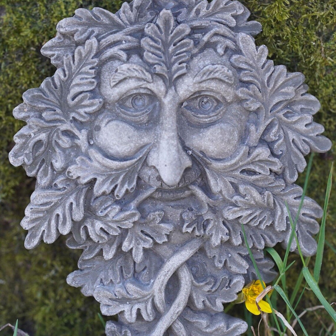Ivy Greenman Stone Plaque Garden Outdoor Home Statue Decoration ...
