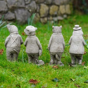 Mr Toad Stone Statue | Wind in the Willows Animal Garden Ornament ...