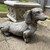 Regal Fox Stone Statue Outdoor Animal Garden Ornament Decor Wildlife ...