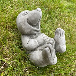 Mole Stone Garden Statue | Outdoor Animal Sculpture Decoration Farm ...