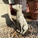 Sitting Puppy Dog Stone Statue Animal Puppy Garden Outdoor - Etsy