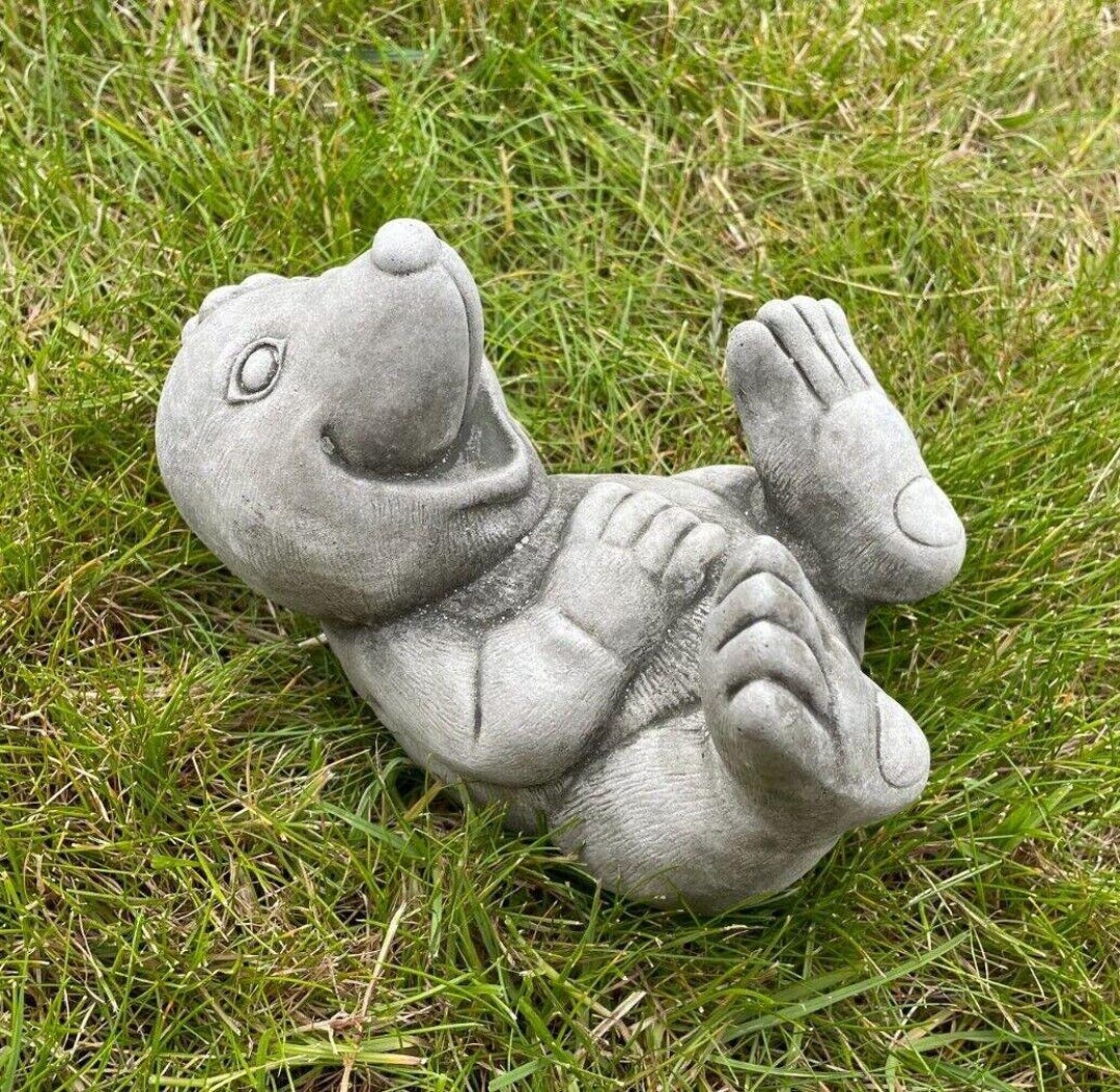 Mole Stone Garden Statue | Outdoor Animal Sculpture Decoration Farm ...