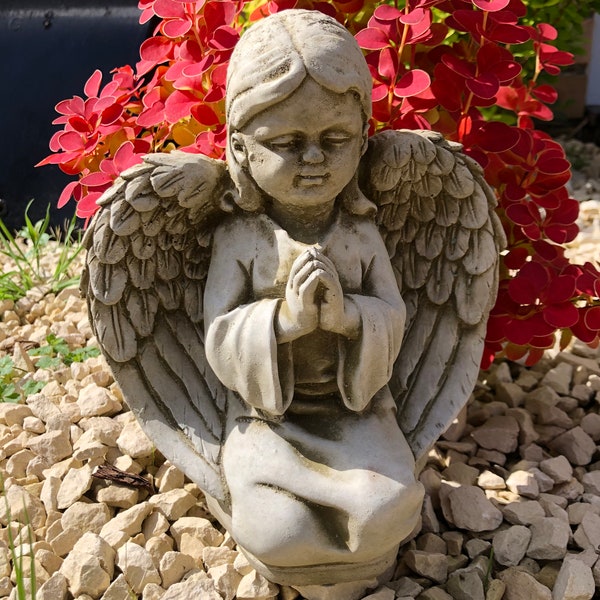 Outdoor Statue Child Praying - Etsy