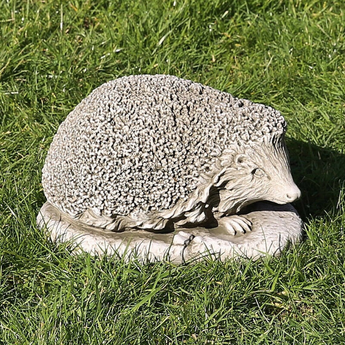 Baby Hedgehog Stone Statue Wildlife Animal Outdoor - Etsy