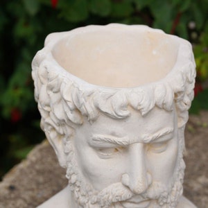 Male Female Planter | Modern Statue Head Bust Sculpture Flower Pot Home ...