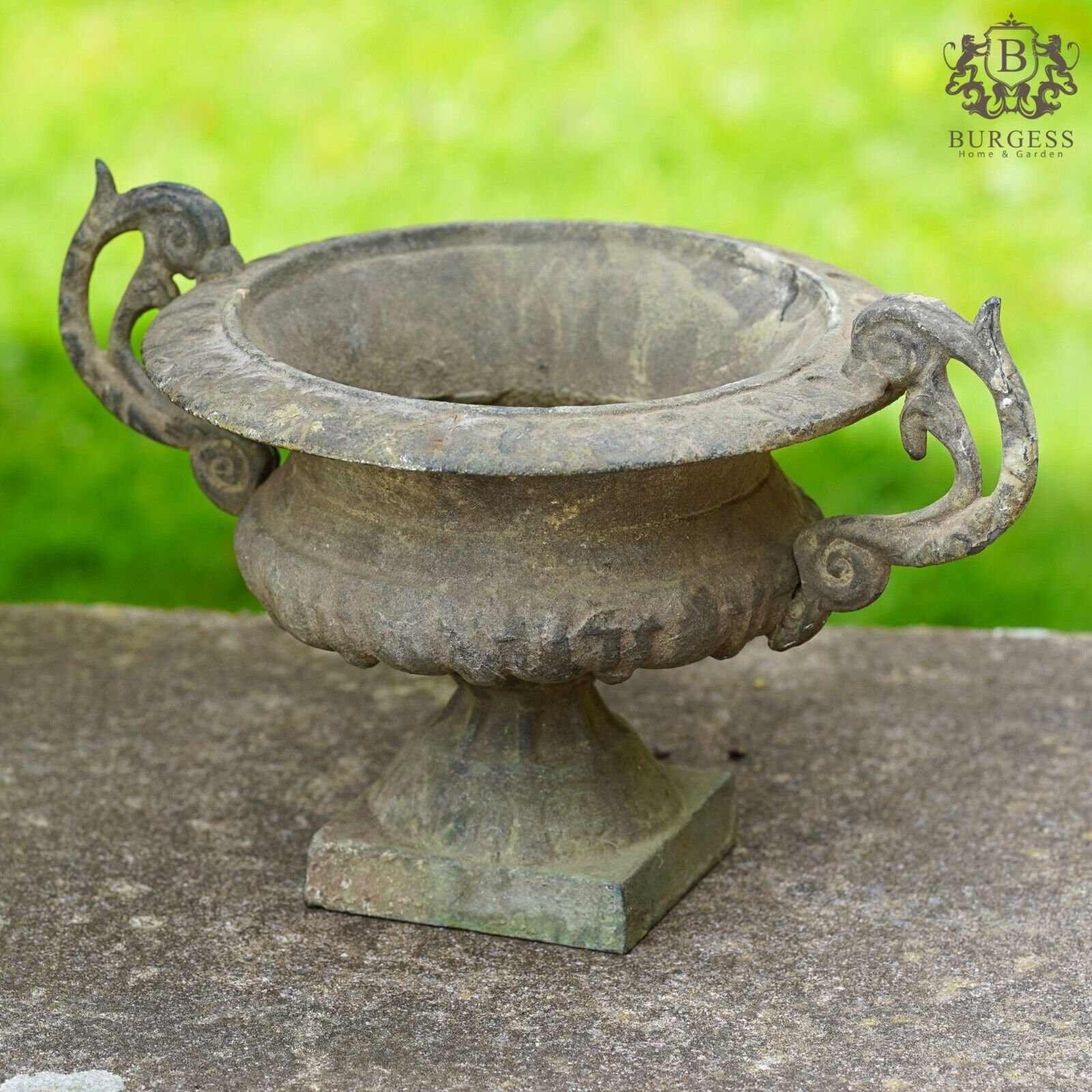 Antique Cast Iron Planter Urns Exquisite Cast Iron Urn Planter To