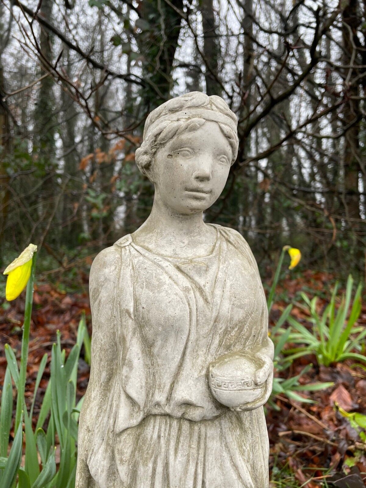 Greek Lady Stone Garden Statue Outdoor Classical Roman God - Etsy Australia