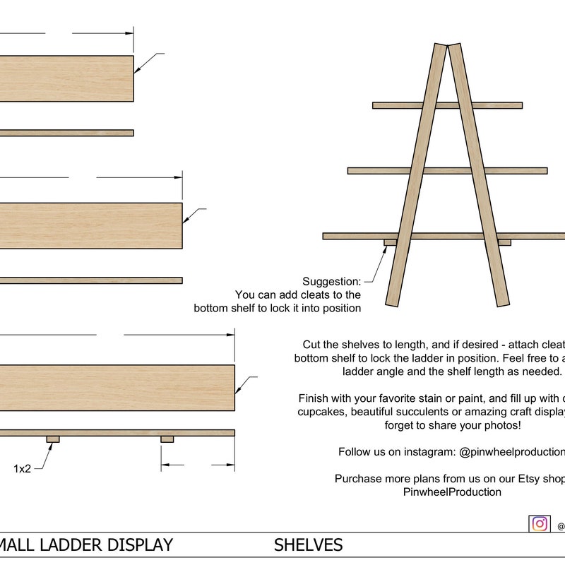 Ladder Display - Etsy