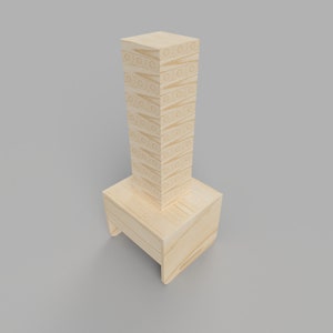 DIY Lawn Jenga Build Plans - PDF Plans - Yard Jenga - Etsy