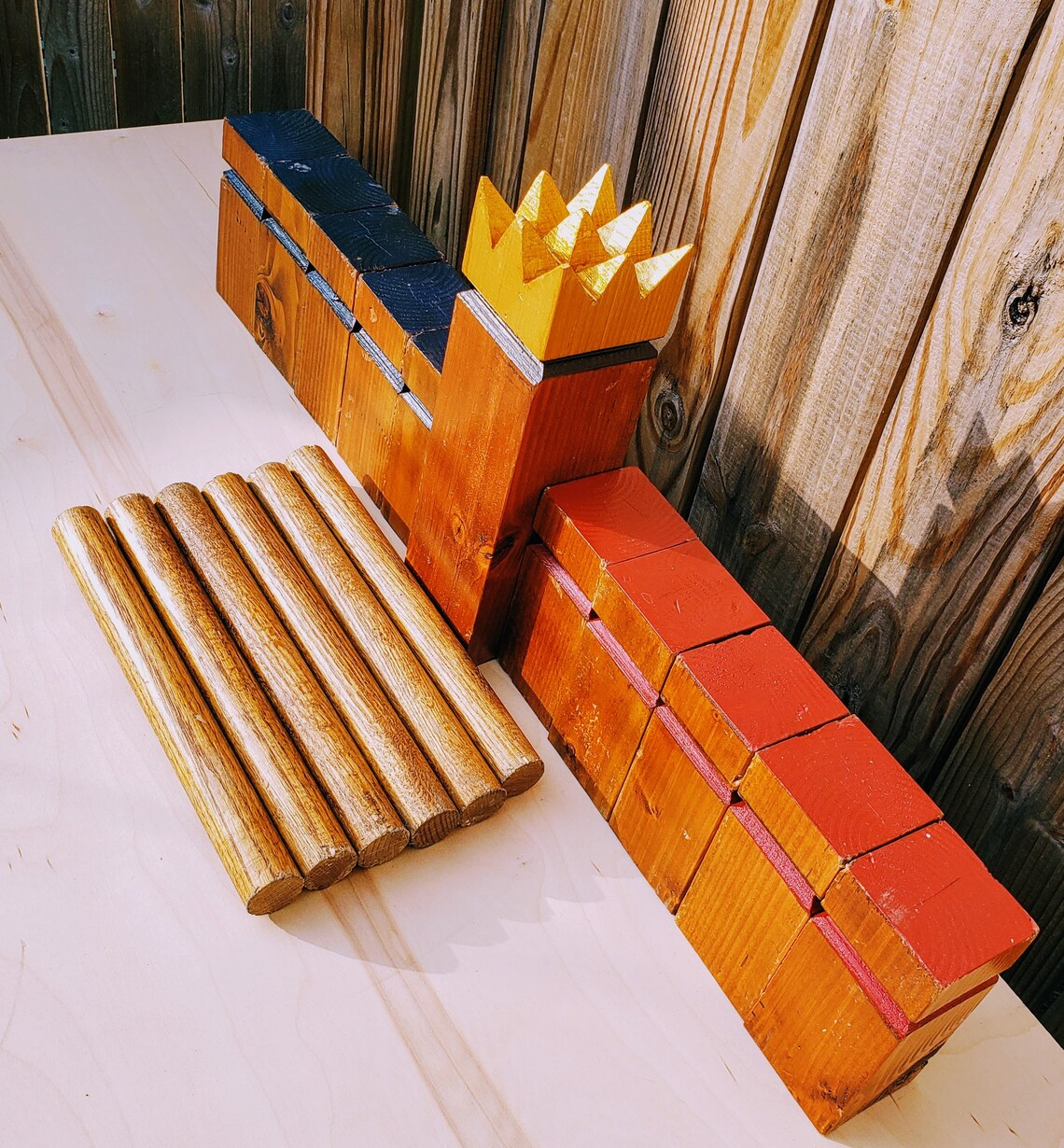 DIY Kubb Set With King Variations Build Plans PDF Plans - Etsy