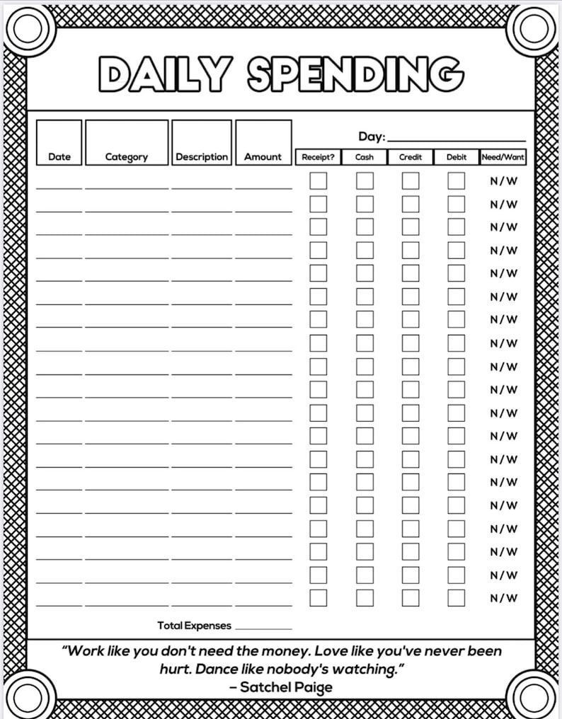 Budgeting Bundle Colouring Pages, Money Tracker, Finance Planner, Get ...